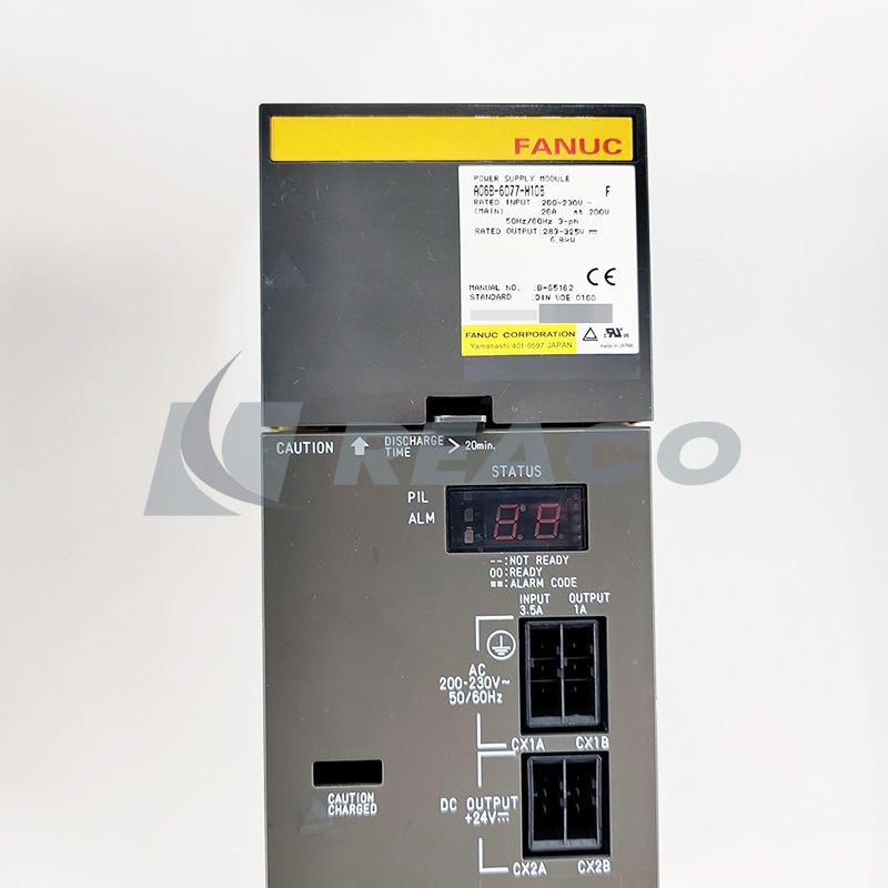 FANUC A06B-6077-H106 or A06B6077H106 POWER SUPPLY DRIVE - REACO