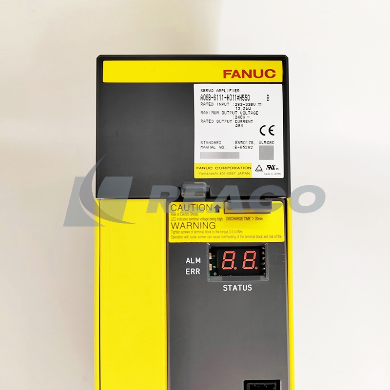 FANUC A06B-6111-H011#H550 or A06B6111H011H550 SPINDLE DRIVE - REACO