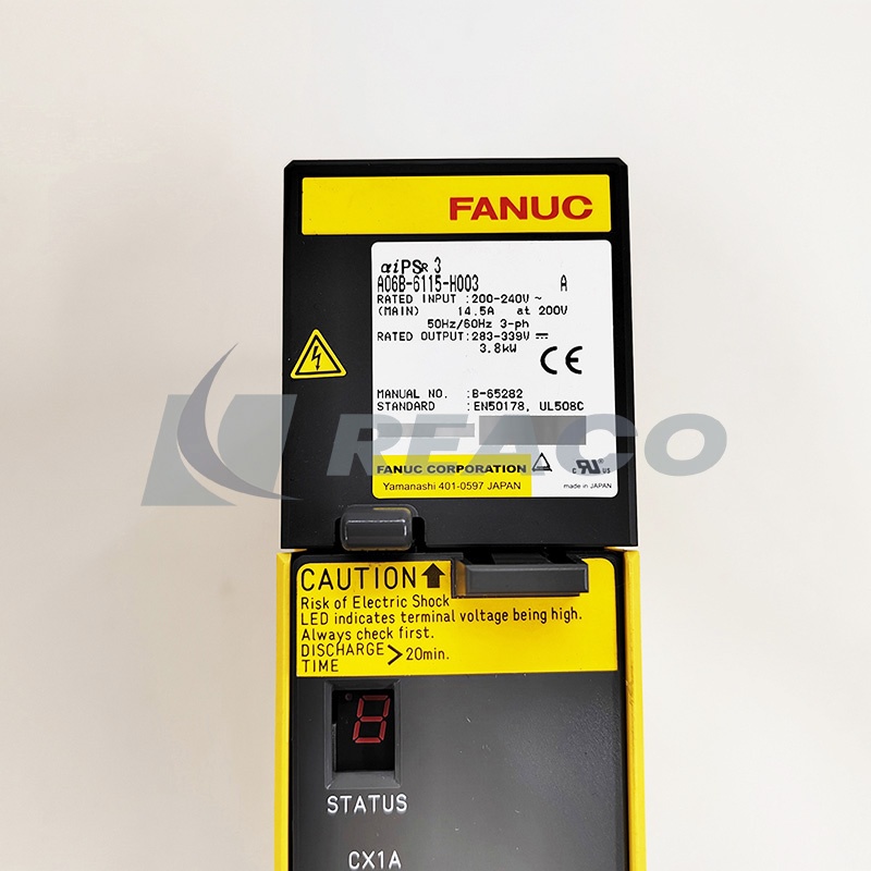 FANUC A06B-6115-H003 or A06B6115H003 POWER SUPPLY DRIVE - REACO