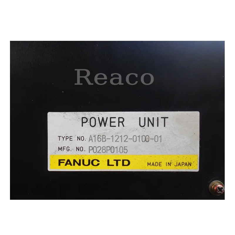 FANUC A16B-1212-0100-01 or A16B1212010001 Power Supply Module - REACO