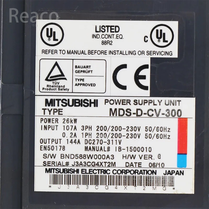 MITSUBISHI MDS-D-CV-300 Power Supply - Buy | Repair at REACO