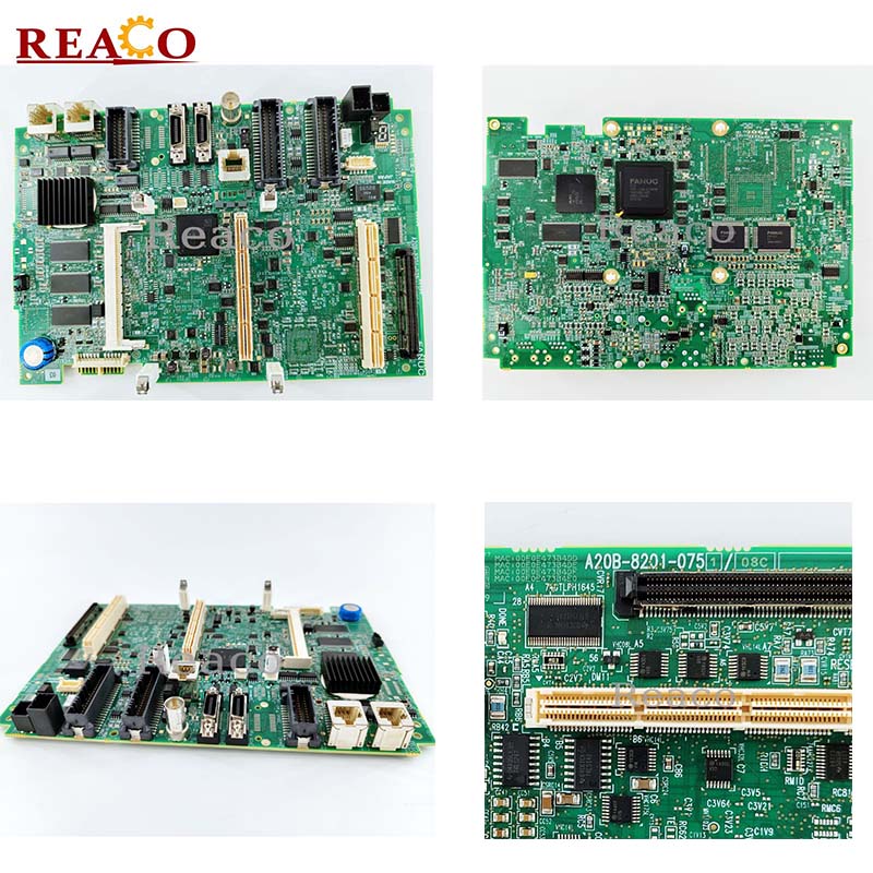 Fanuc A20B-8201-0751 or A20B82010751 Main Board (PCB) - REACO