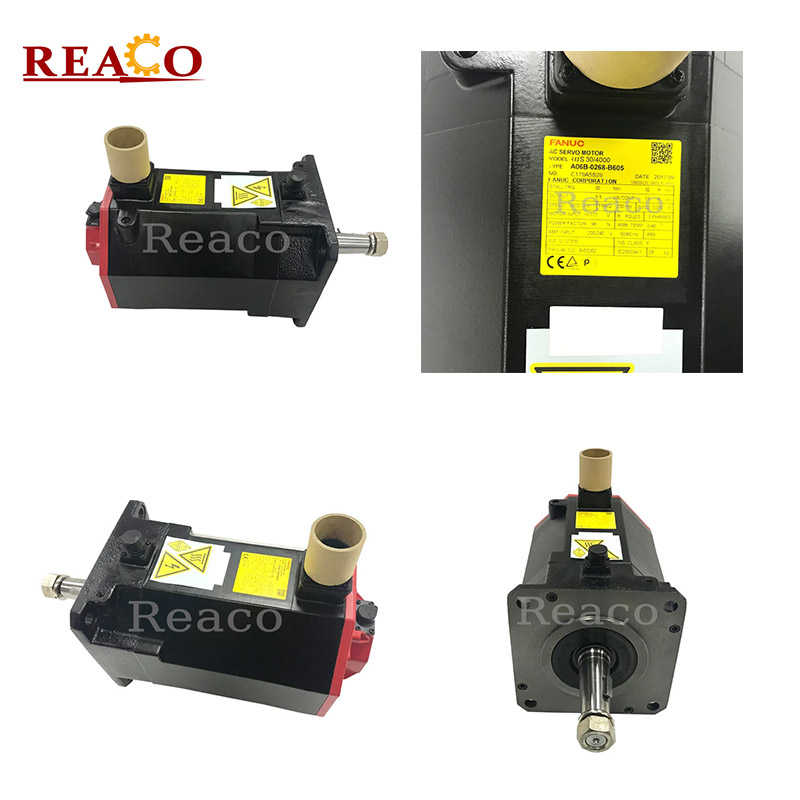 Fanuc A06B-0268-B605 or A06B0268B605 AC Servo Motor - REACO