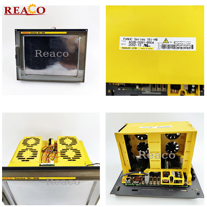 FANUC 16i-MB A02B-0281-B504 Controller system. - REACO