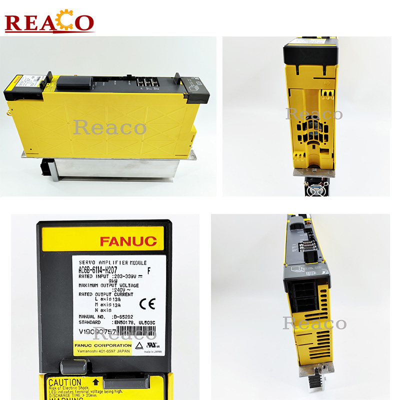 FANUC A06B-6114-H207 or A06B6114H207 SERVO AMPLIFIER - REACO