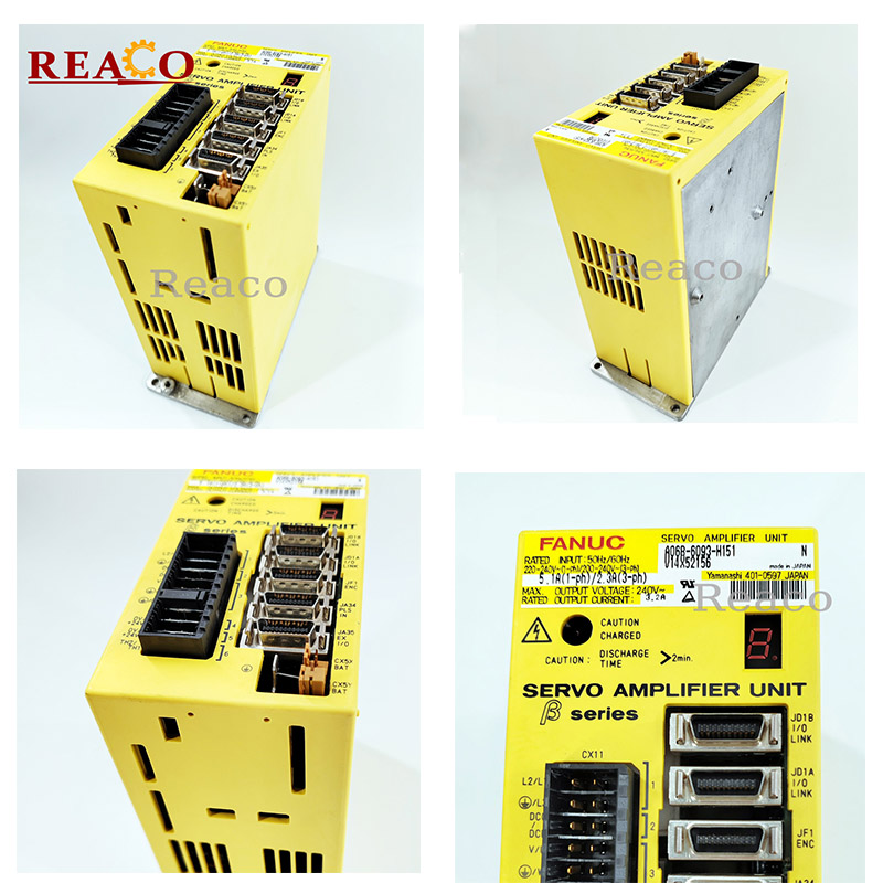 FANUC A06B-6093-H151 or A06B6093H151SERVO AMPLIFIER UNIT - REACO